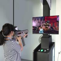 China Realistic Shooting Experience with YHY VR Gun King Shooting Simulator L130*W52*H227cm for sale