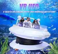China VR UFO 360 Degree Rotation 5 Seats Virtual Reality Game Machine for sale