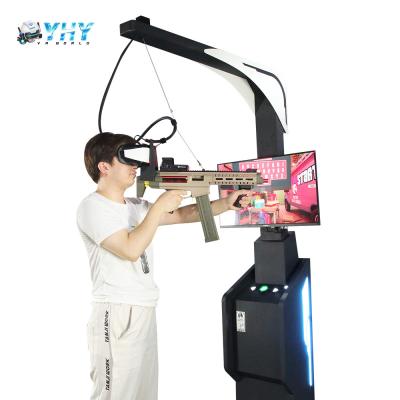 China 500W VR Arcade 9D Interactive Gun Shooting Game Simulator for sale