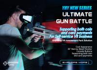 China Family & Gamer VR Hub Standing VR Battle Simulator With 20 Interactive Games for sale