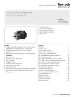 China A10VSO28DFR1/31R-PPA12NOO			A10VSO71DRF1/32R-PPB22U00 RexrothpistonpumpvariabledisplacementproducedinGermany for sale