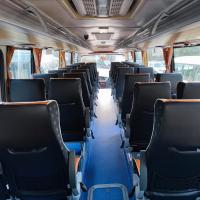 China Guangtong Used Electric Bus 46 Seats Used Travel Bus Produced In December 2017 for sale