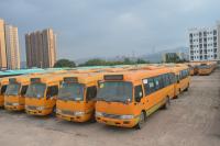 China Golden Dragon XML6700 Used City Bus 19 Seats Used Left Hand Drive Bus for sale