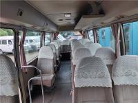 China Diesel Second Hand Luxury  23 Seats Bus for sale