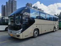 China Euro 6 Double Door Used Commercial Buses with Extra Large Luggage Warehouse for sale