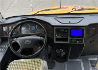 China 46 Seats Refurbished School Bus Yellow Manual Transmission for sale