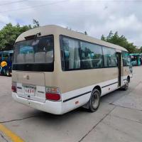China 27 Seats JMC Used Mini Coach  LHD Used Shuttle Buses With Diesel Fuel for sale