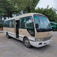 China 27 Seats JMC Used Mini Coach  LHD Used Shuttle Buses With Diesel Fuel for sale