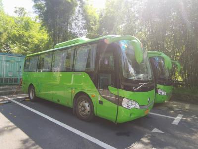 China Used Buses 32 Seats Diesel engine , Manual Used Tour Buses for sale