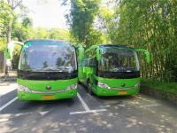 China Used Buses 32 Seats Diesel engine , Manual Used Tour Buses for sale