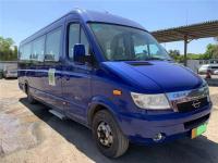 China Long River Used Mini Coach 19 Seater Second Hand Electric Vans for sale