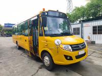 China Diesel Euro 4 Retired School Bus Dongfeng 56 Seats Yellow School Bus for sale