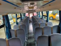 China Diesel Euro 4 Retired School Bus Dongfeng 56 Seats Yellow School Bus for sale