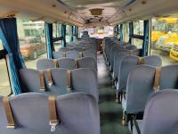 China Diesel Euro 4 Retired School Bus Dongfeng 56 Seats Yellow School Bus for sale