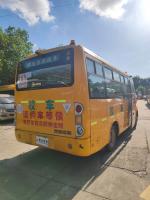 China Diesel Used School Buses Vans 34 Seats 6880x2355x3030mm Dimension for sale
