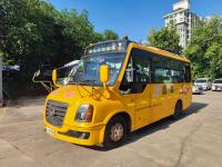 China Diesel Used School Buses Vans 34 Seats 6880x2355x3030mm Dimension for sale