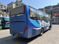China Diesel  Used Tourist Bus 37 Seats 2 Door LHD Euro 4 With Manual Transmission for sale