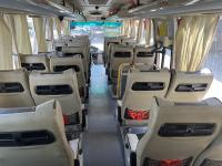 China Diesel  Used Tourist Bus 37 Seats 2 Door LHD Euro 4 With Manual Transmission for sale