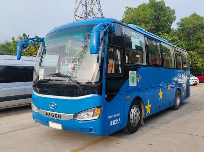 China Euro 5 LHD Second Hand Buses And Coaches HIGER Diesel Used  Bus 38 Seats for sale