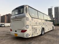 China White Large Used Passenger Bus 47 Seats Pre Owned Bus with Manual Transmission Type for sale