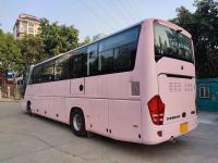China Luxury Pink Used Buses  Euro 5 LHD Used Diesel Shuttle Bus For Sale for sale