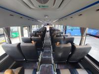 China Luxury Pink Used Buses  Euro 5 LHD Used Diesel Shuttle Bus For Sale for sale