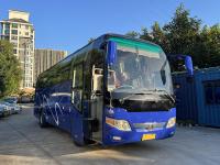 China Blue Used Bus 51 Seats Euro 4 Emission Standard for sale
