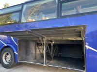 China Blue Used Bus 51 Seats Euro 4 Emission Standard for sale