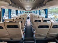 China 2 Door Used Left Hand Drive Buses Diesel Powered 47 Seats Used Passenger Bus for sale