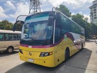 China Manual Transmission Used Luxury Bus 100km/H Max Speed Diesel Fuel Servo 49 Seats for sale