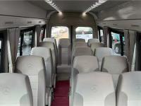 China Manual Second Hand Mini Buses , Benz 17 seats Used Passenger Van for sale