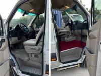 China Manual Second Hand Mini Buses , Benz 17 seats Used Passenger Van for sale