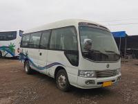 China Golden Dragon Minibus Second Hand Used 18 Seater Passenger Van For Sale for sale