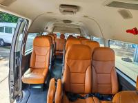China Manual Transmission Second Hand Microbus , Used 18 Passenger Van For Sale for sale