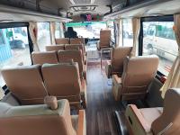China Used Mini Coach 19 Seater Diesel Fuel With Manual Transmission for sale