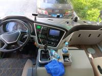 China Diesel 19 Seats Previously Owned Vans , Manual Second Hand Passenger Van for sale