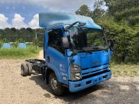 China Medium Duty Used Left Hand Drive Trucks , Manual Transmission Used Work Trucks for sale