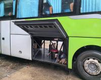 China 48 Seater Long Coach with Max Speed of 100km/h and Manual Transmission Used Model for sale
