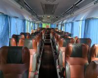 China 48 Seater Long Coach with Max Speed of 100km/h and Manual Transmission Used Model for sale