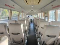 China White King Dragon Used Commercial Buses Diesel Fuel with 2 Doors for sale