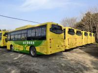 China Electric used City Bus new shuchi new energy 62/31seats LHD city bus public transport china bus for sale