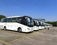 China Second Hand Coach Bus With 8300ml Displacement ShenLong 10m 36seats SLK6102 RHD CNG Bus for sale