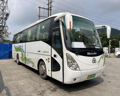 China 46 Seater 100KWh 11m Used Electric Bus EV Bus Shuchi Second Hand Coach Tourist Buses for sale