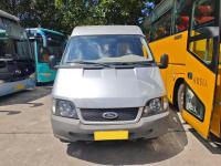 China 15-Seats Used Transit Medium Van in White 5m Length for Your Business for sale