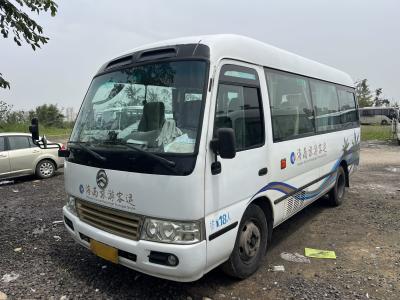 China 18-Seater Diesel Second-Hand Bus with 180000 Mileage and 1 Door Golden Dragon for sale