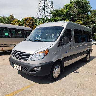 China JAC Used Mini Bus 14 Seats Used Passenger Van with Euro 6 Emission Standard and 3570mm Wheel Base for sale