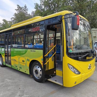 China LHD City Bus Electric Bus Public Transport Bus 62/31seats with Wheel Base of 4380mm by Electric Shuchi Energy for sale