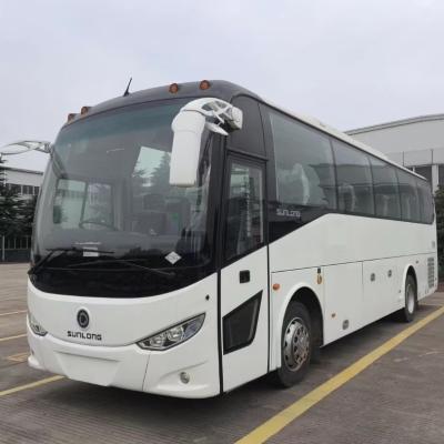 China Used Tourist Bus ShenLong 10m 36-43seats RHD CNG Bus New Used Coach Bus for sale