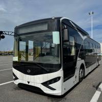 China EV Zonson Secong-hand City Bus for 2 Passenger Doors and White Exterior for sale