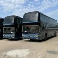 China Second-hand One-and-a-half-story Buses With 57 To 59 Seats , LHD Steering Position for sale